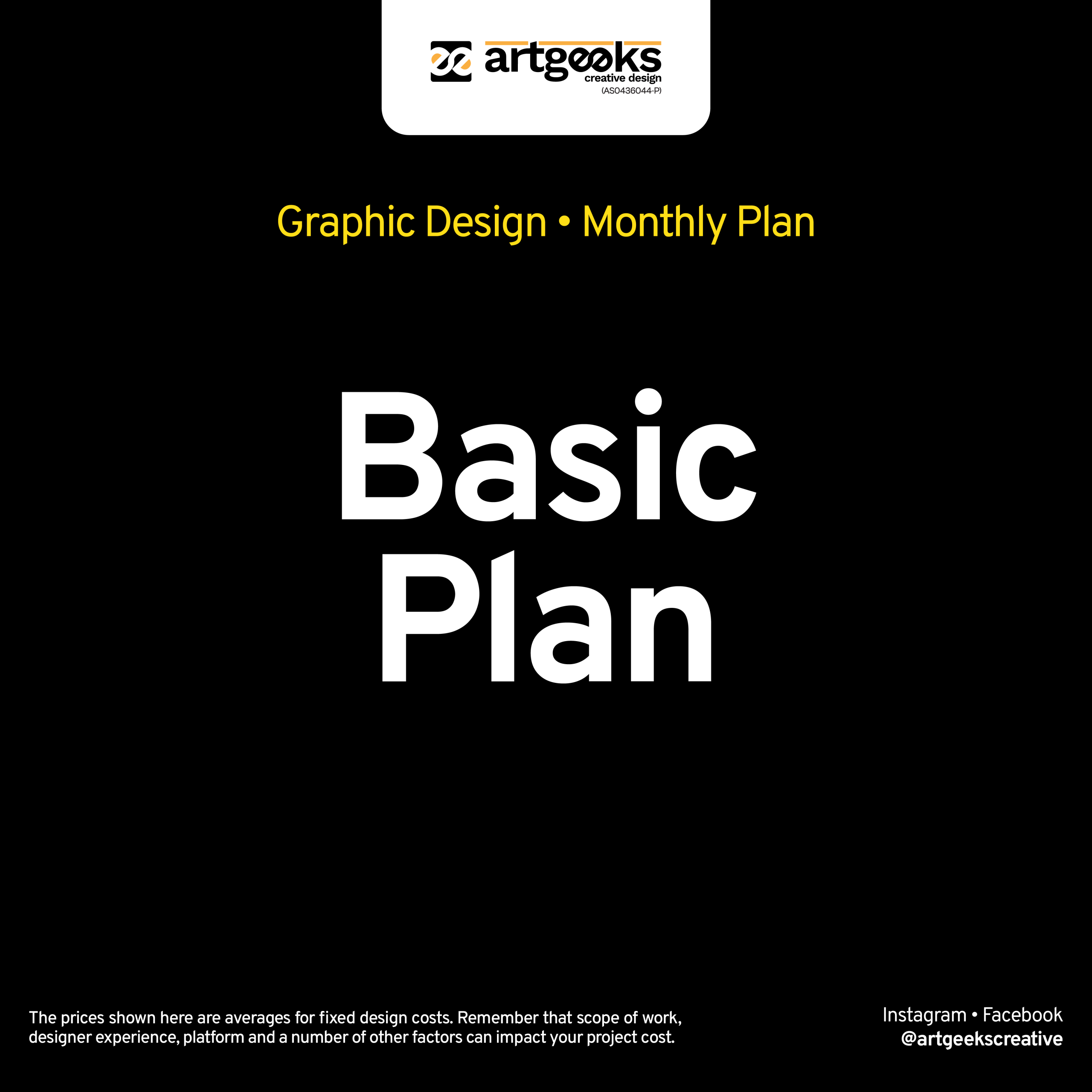Basic Plan – Artgeeks Creative